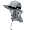 Solaris Neck Flap Wide Brim Sun Hat, Uv Sun Protection Yard Work Safari ...