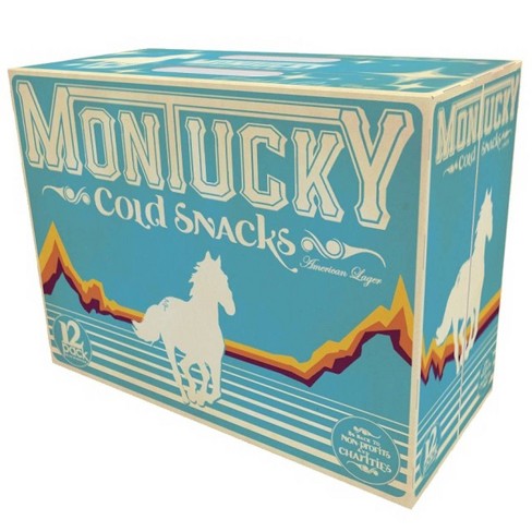 Montucky Cold Snacks Lager Beer - 12pk/12 Fl Oz Cans : Target
