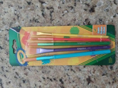 Crayola 5ct Paint Brush Variety Pack : Target
