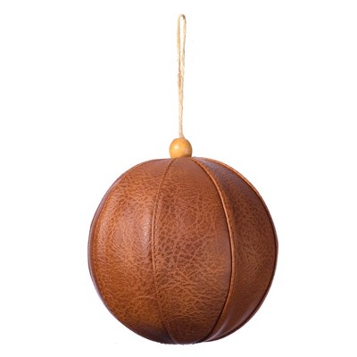 Vickerman Leather Ball Ornament, 4 pieces per bag : Target