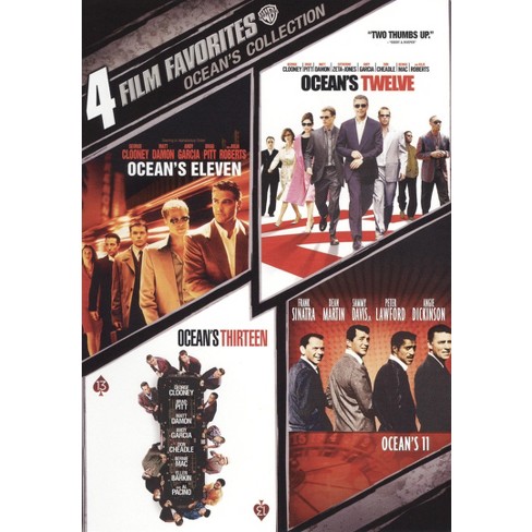 Ocean's Collection: 4 Film Favorites (dvd) : Target