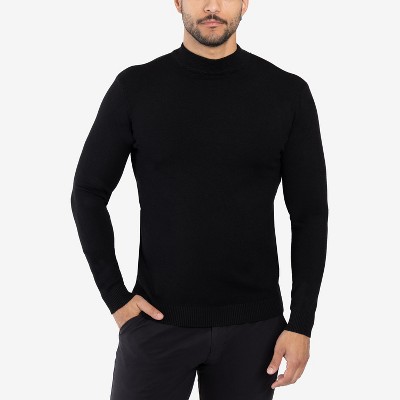 X Ray Men's Turtleneck Neck Pullover Sweaters (big & Tall) In Black ...