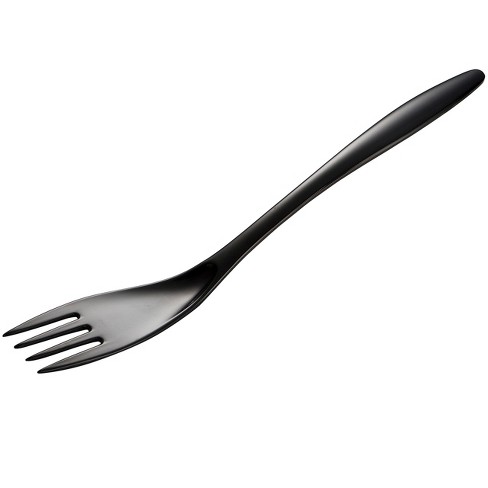 Gourmac 12-inch Melamine Cooking & Serving Fork, Black : Target