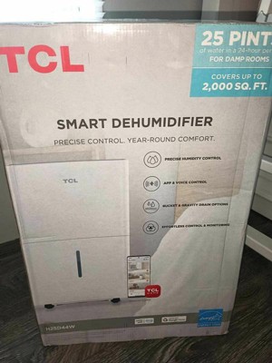 Tcl 4500sqft Smart Dehumidifier Energy Star Most Efficient 2024 50 ...