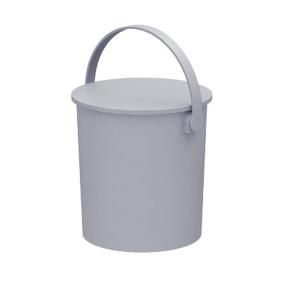 Jej Astage 4gal Sturdy Bucket Decorative Storage Bin With Durable Lid ...