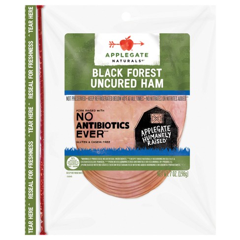Applegate Natural Uncured Black Forest Ham - 7oz : Target