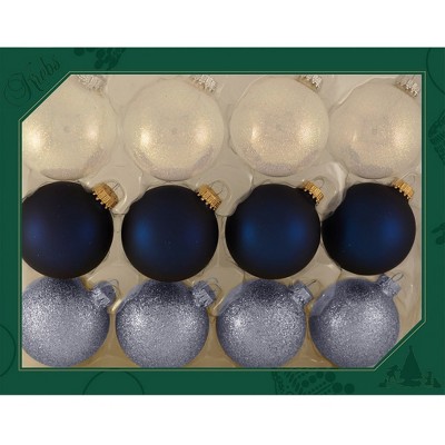 Christmas By Krebs Glass Christmas Tree Ornaments - 67mm/2.63" - Shiny ...