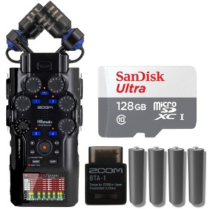 Zoom H6studio 6-Track Handy Recorder with 32-Bit Float Recording + ZOOM ...