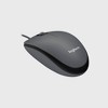 Logitech M100 Wired Mouse - Gray : Target