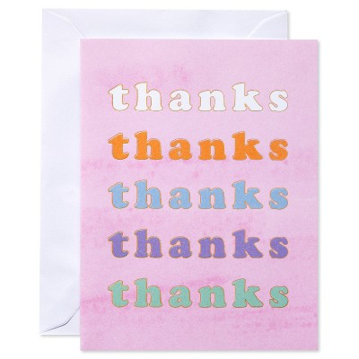 10ct Thankyou Summer Stacked : Target