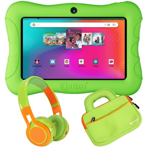 Contixo 7" Android Kids Tablet 32gb, Includes 50+ Disney Storybooks ...
