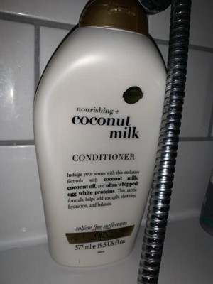 Ogx Nourishing Coconut Milk Conditioner : Target
