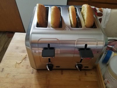 Hamilton Beach 4 Slice Toaster Brushed Stainless Steel - 24714 : Target