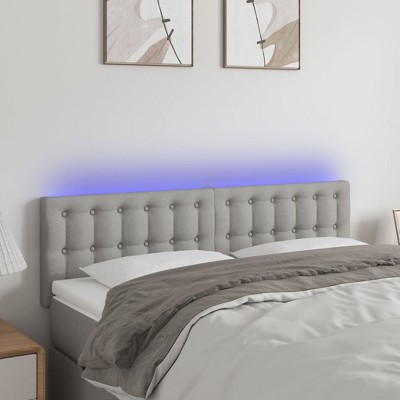 Vidaxl Led Headboard, Upholstered Headboard For Bed Home, Bed Headboard ...