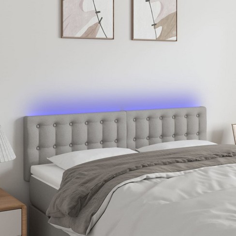 Vidaxl Led Headboard, Upholstered Headboard For Bed Home, Bed Headboard ...