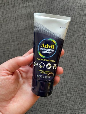 Advil Targeted Relief Pain Relieving Cream With Massage Applicator - 2 ...