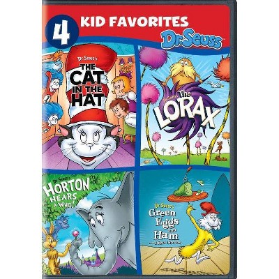 4 Kid Favorites: Dr. Seuss (dvd)(2019) : Target