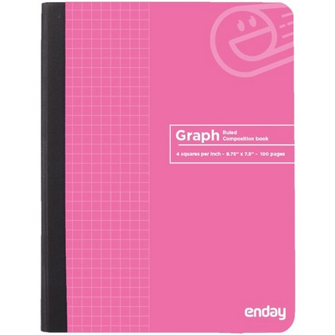 Enday Quad-ruled Composition Notebook - 100 Sheets : Target