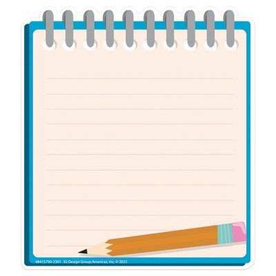 Eureka® Notebook Paper Cut-outs, 36 Per Pack, 3 Packs : Target