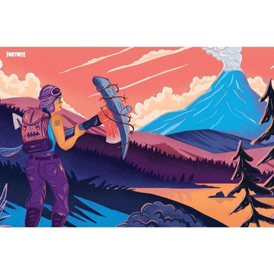Trends International Fortnite - Landscape Framed Wall Poster Prints ...