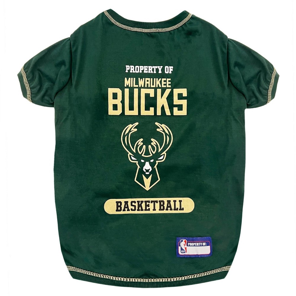 NBA Milwaukee Bucks Pets T-Shirt - XS - buy dog Clothing: prices ...