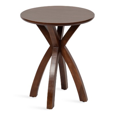 Kate and Laurel Soleyn Round Wood Side Table : Target