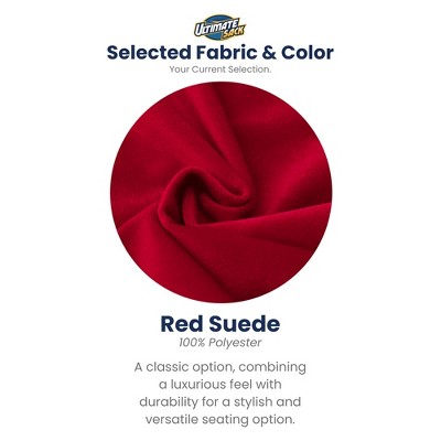 Ultimate Sack 6ft Bean Bag Chair, Oversized Indoor Comfy Lounger, Red ...