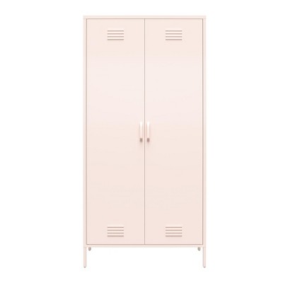 Shadwick 2 Door Tall Metal Locker Style Storage Cabinet, White : Target