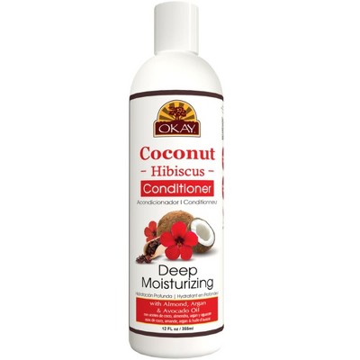 Okay Coconut Hibiscus Conditioner Deep Moisturizing - 12 Oz : Target