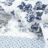 Legacy Decor 3 Pcs Quilt Bedspread Coverlet Blue And White Floral ...