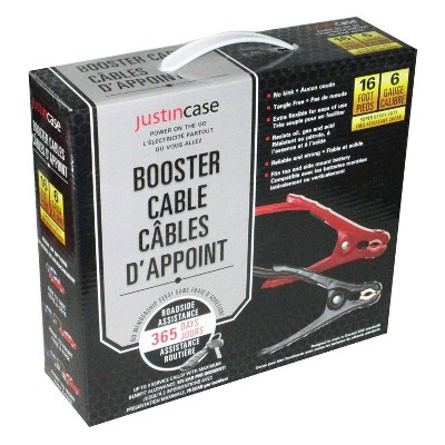 Justin Case 16ft Smart Booster Cable : Target