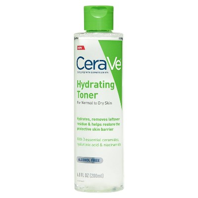 Cerave Hydrating Toner For Face, Alcohol Free Facial Toner For Normal ...