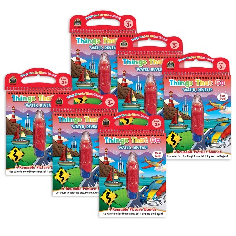 Teacher Created Resources Things That Go Water Reveal Book, 6 Sets : Target