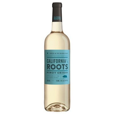 Pinot Grigio White Wine - 750ml Bottle - California Roots™ : Target