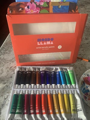 24ct Artist Acrylic Paints - Mondo Llama™ : Target