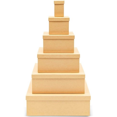 Bright Creations 6-pack Decorative Nested Boxes With Lids, Assorted ...