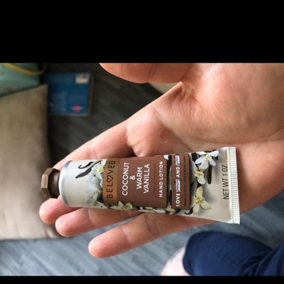 Beloved Coconut & Warm Vanilla Hand Cream Lotion - 1oz : Target