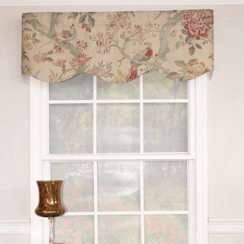 Rlf Home Ariel Provance Style Modern Design All Season Valance Woodland ...