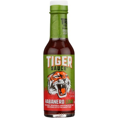Try Me Sauce Tiger Habanero Lime - Case Of 6 - 5 Oz : Target