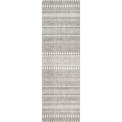 Nuloom Robin Multi Stripe Indoor/outdoor Kitchen Runner Rug - Hallway ...