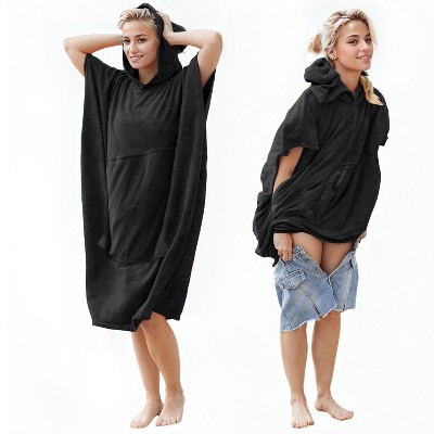 Catalonia Oversized Wearable Beach Towel, Surf Cape Changing Towel Robe ...