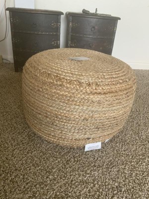 Jute pouf target store