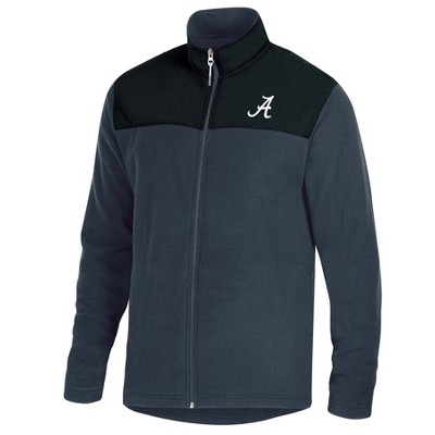 Ncaa Alabama Crimson Tide Gray Fleece Full Zip Jacket - S : Target