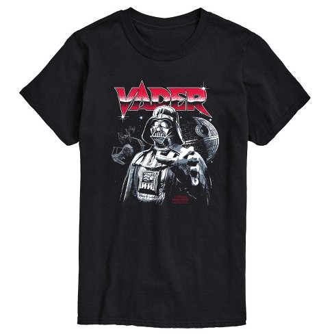 Men's Star Wars Vader Band Short Sleeve Graphic T-shirt - Black - Small ...