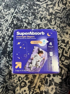 Disposable Overnight Diapers Giant Pack - Size 6 - 42ct - Up&up™ : Target