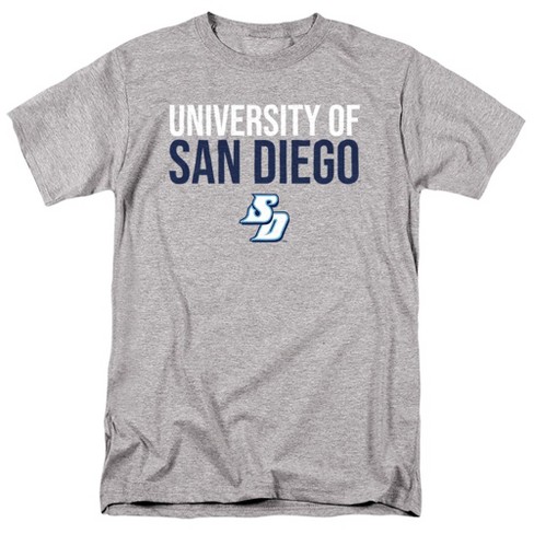 University Of San Diego Official Stacked Unisex Adult T-shirt : Target