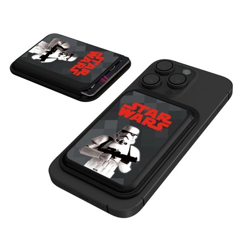 Keyscaper Star Wars Stormtrooper Color Block Black Magnetic Credit Card ...