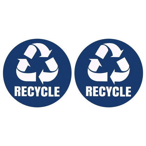 Blue Recycle Logo