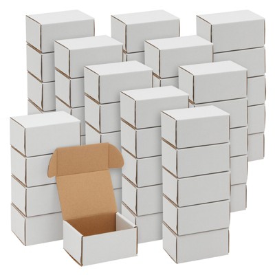 Stockroom Plus 50-pack White Kraft Corrugated Mailer, Small Shipping ...