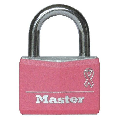 Master Lock 40mm Keyed Lock Pink : Target
